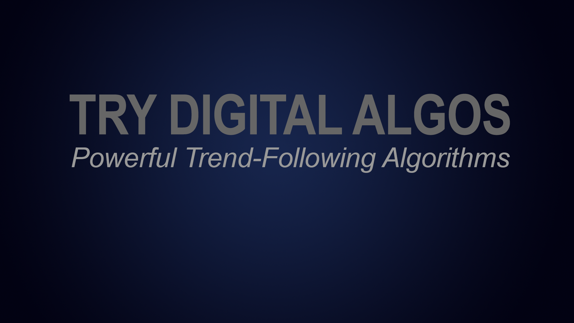 Try Digital Algos